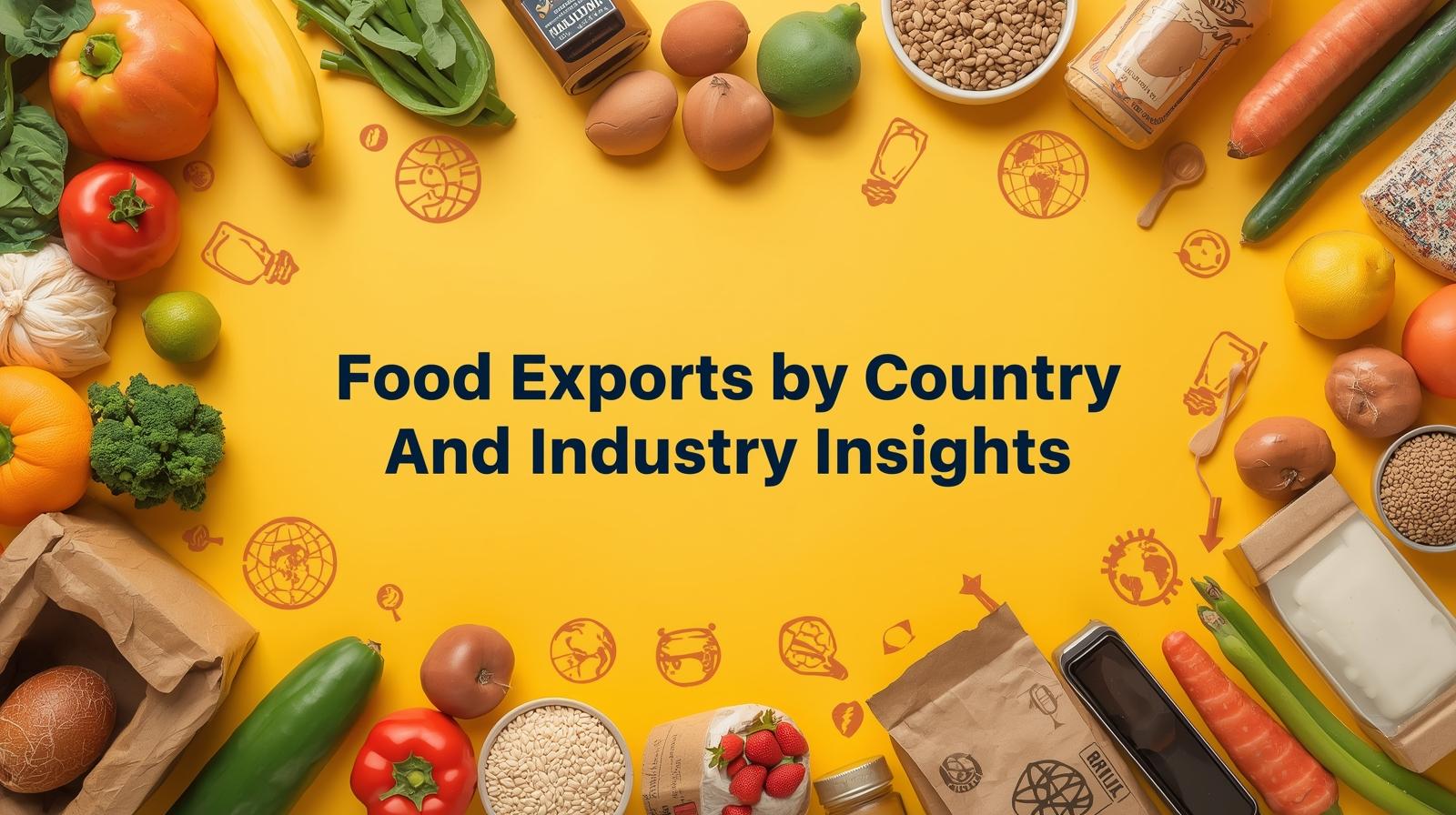 Food Exports by Country And Industry Insights. | Market Insights ...